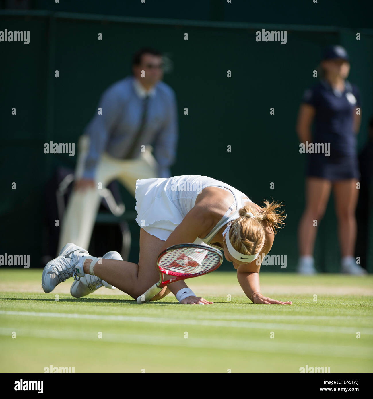 Flipkens wimbledon 2013 hi-res stock photography and images - Alamy