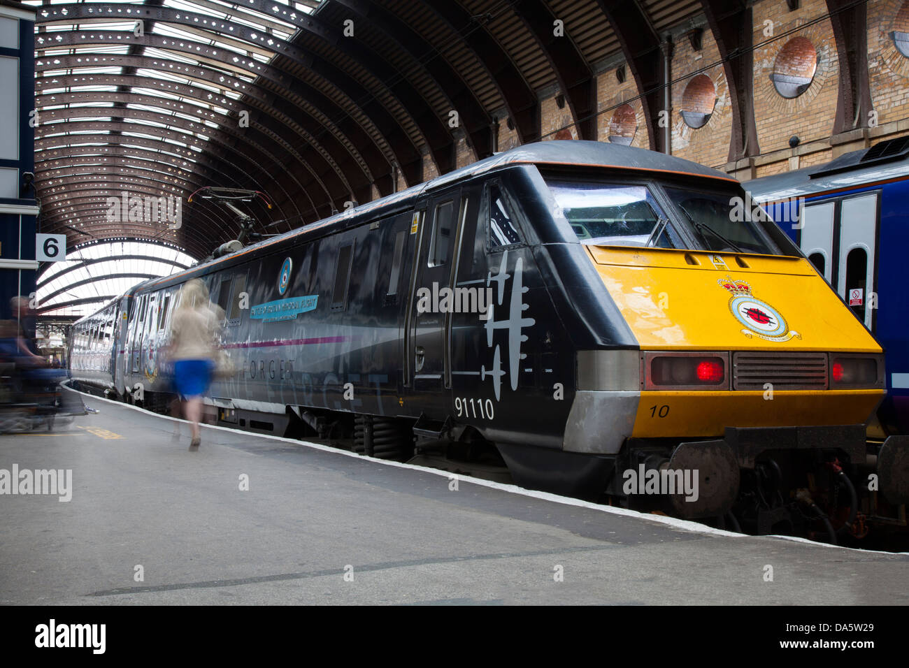 Class 91110 'BBMF' Battle Of Britain Memorial Flight livery electric ... Class 91110 'BBMF' Battle Of Britain Memorial Flight livery electric ...