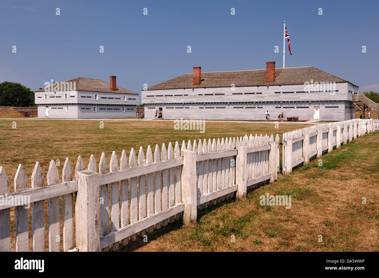 Canada niagara on the lake ontario fort george national historic hi-res ...
