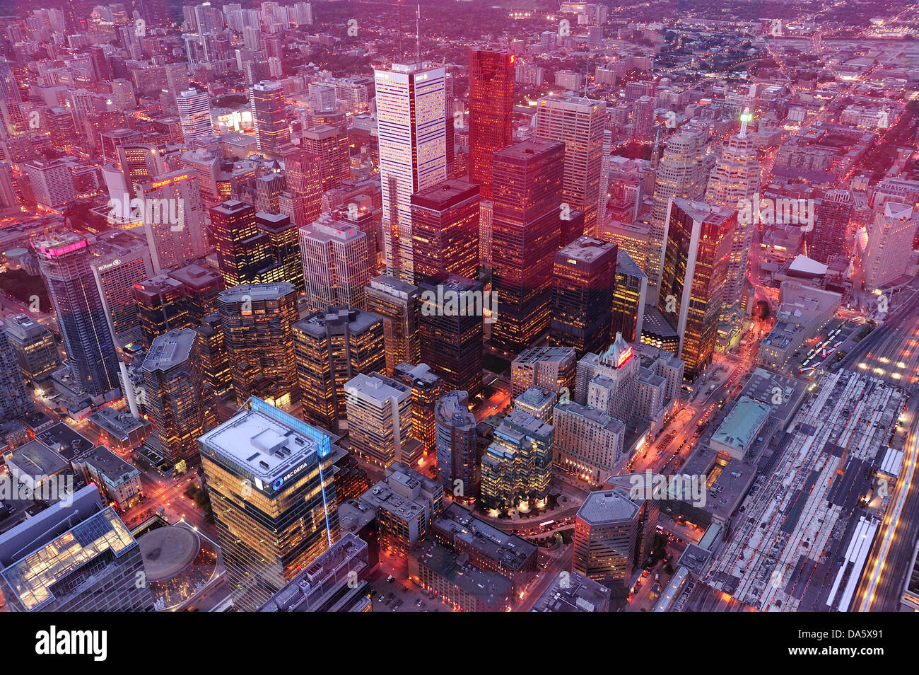 Cn Tower Toronto Observation Deck High Resolution Stock Photography and ...