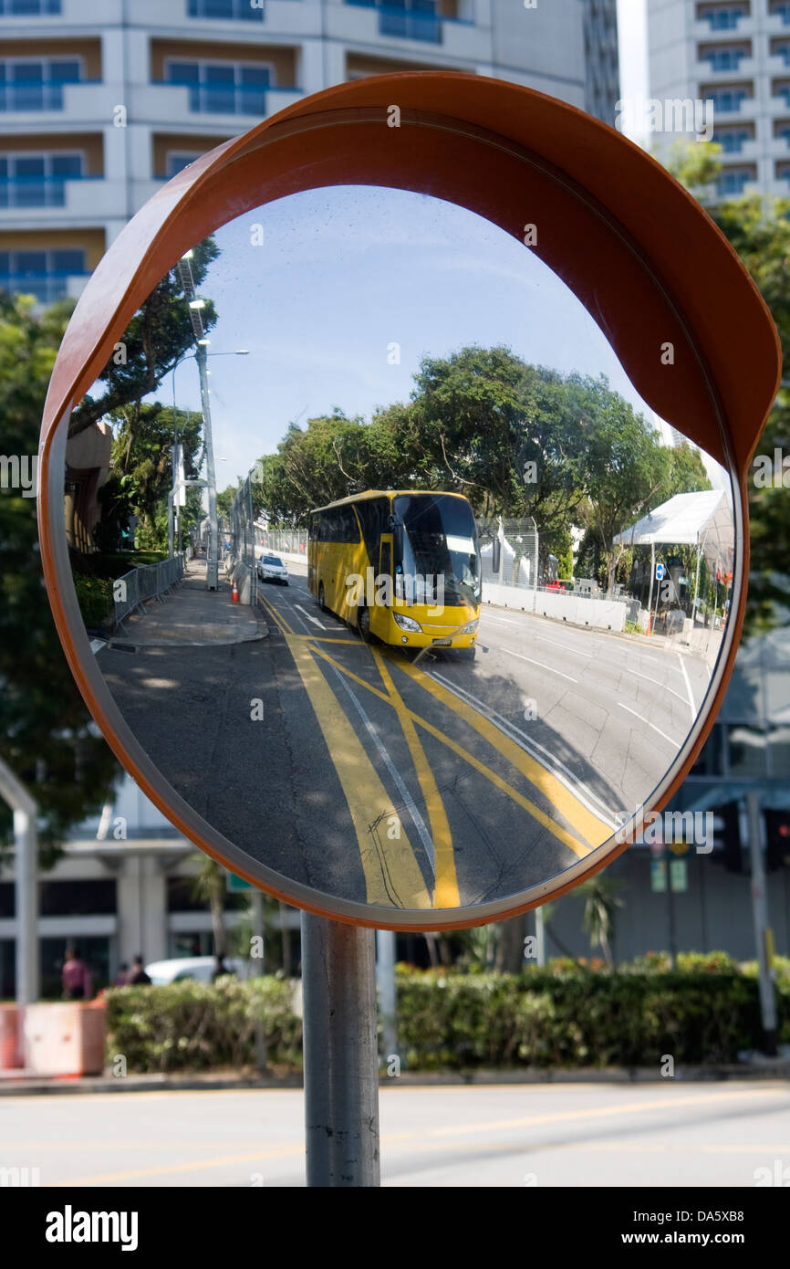 Side view mirror bus hi-res stock photography and images - Alamy