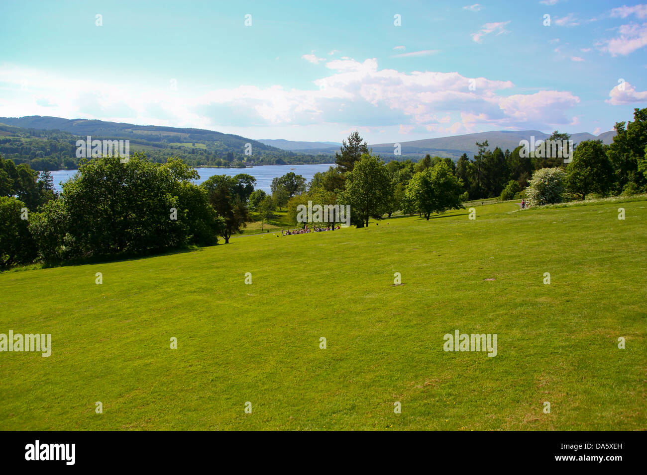 Balloch Castle Country Park Loch Lomond Stock Photo - Alamy
