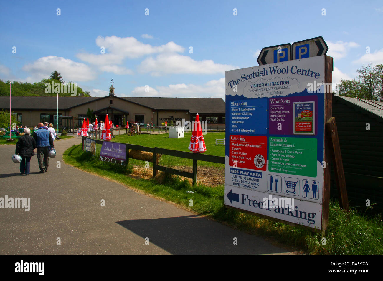 Scottish wool centre hi-res stock photography and images - Alamy