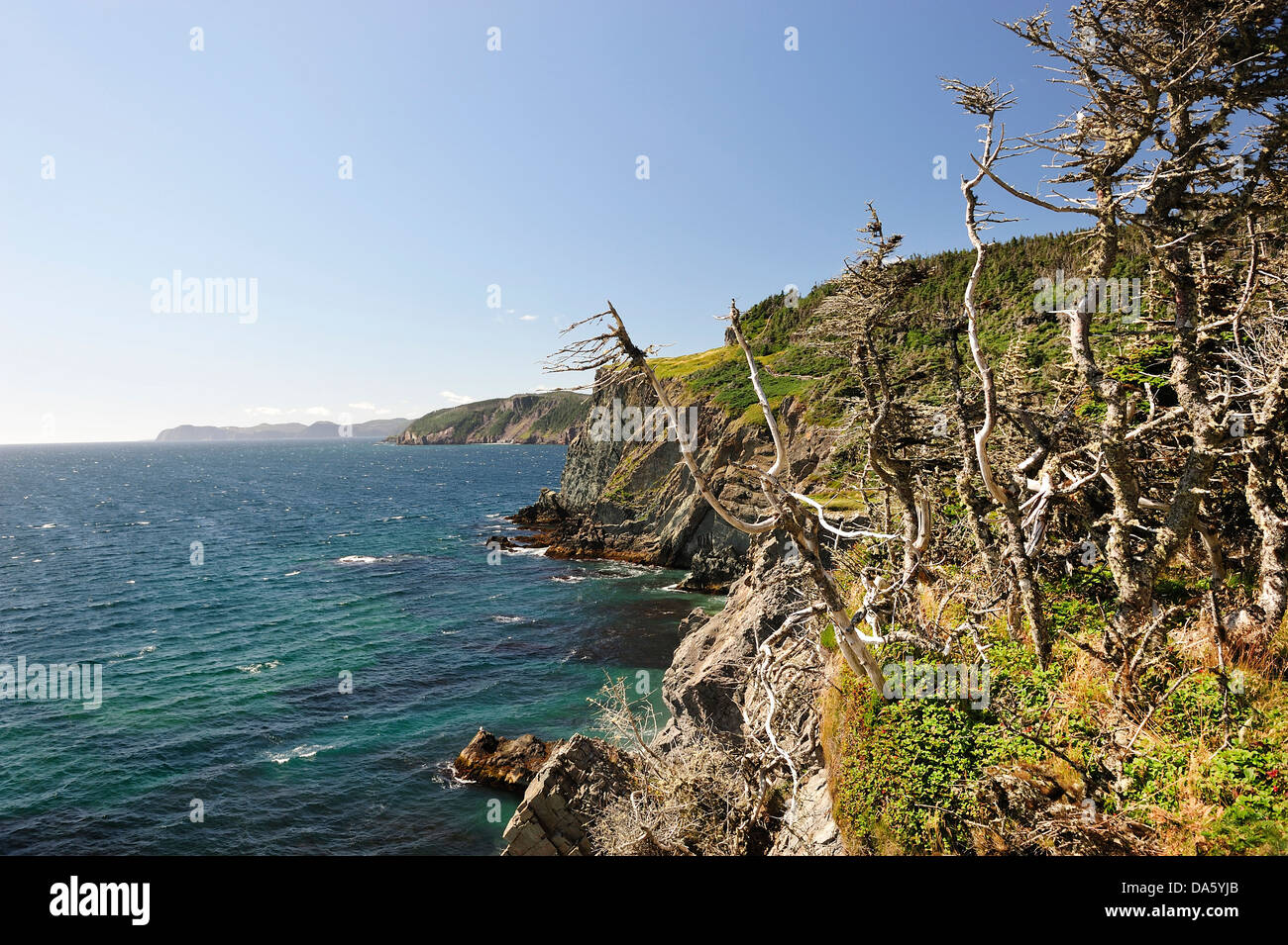 Skerwink Trail, Port Rexton, Newfoundland, Canada, sea, rocks, coast ...