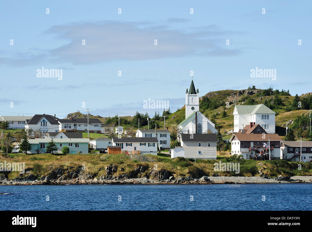 Twillingate, Newfoundland, Canada, village, coast, sea Stock Photo - Alamy