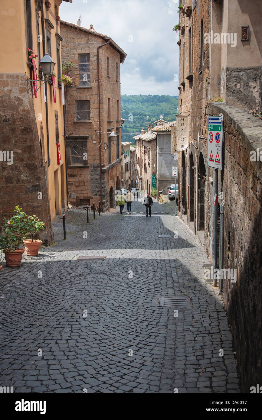 Orvieto streets hi-res stock photography and images - Alamy