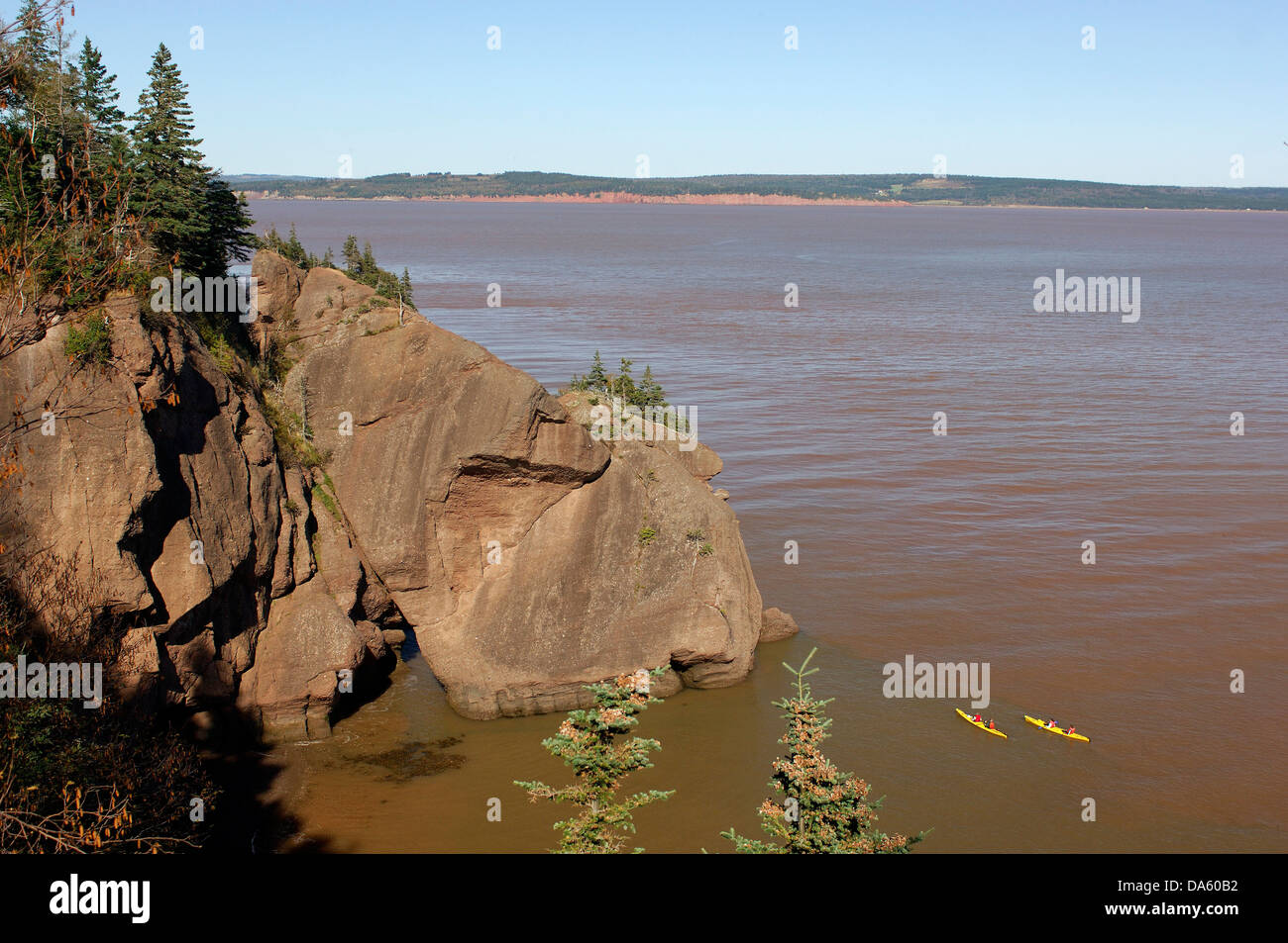 Flower Pot Rocks, High Tide, Hopewell Rocks, Provincial Park, New ...