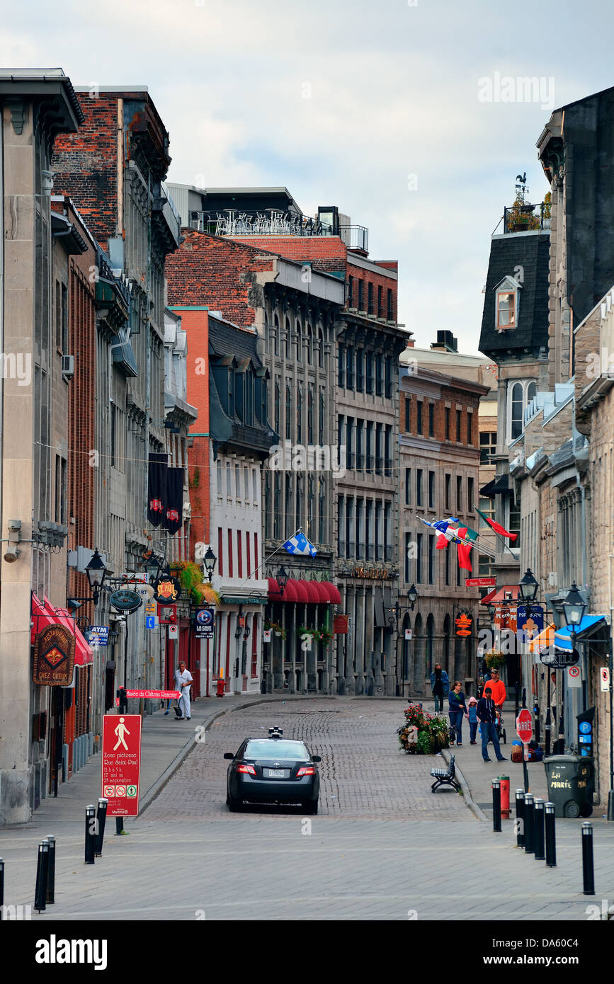 City street view Stock Photo - Alamy