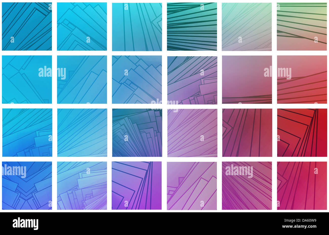 Colorful Squares Background with a Edit Blocks Stock Photo - Alamy