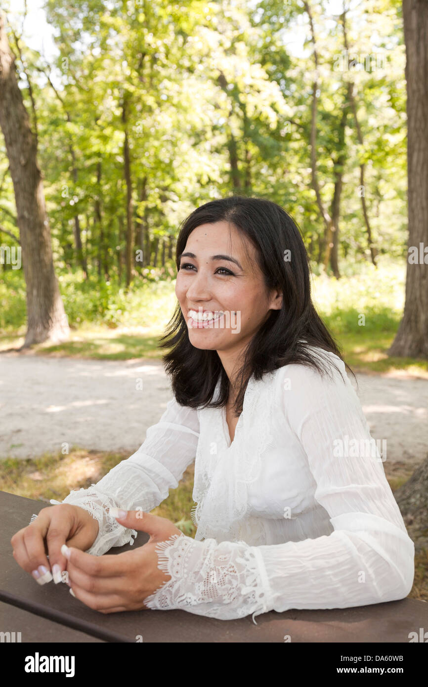 CHICAGO, IL. – June 20: Farah Ahmedi dancing in Chicago, Illinois, U.S ...