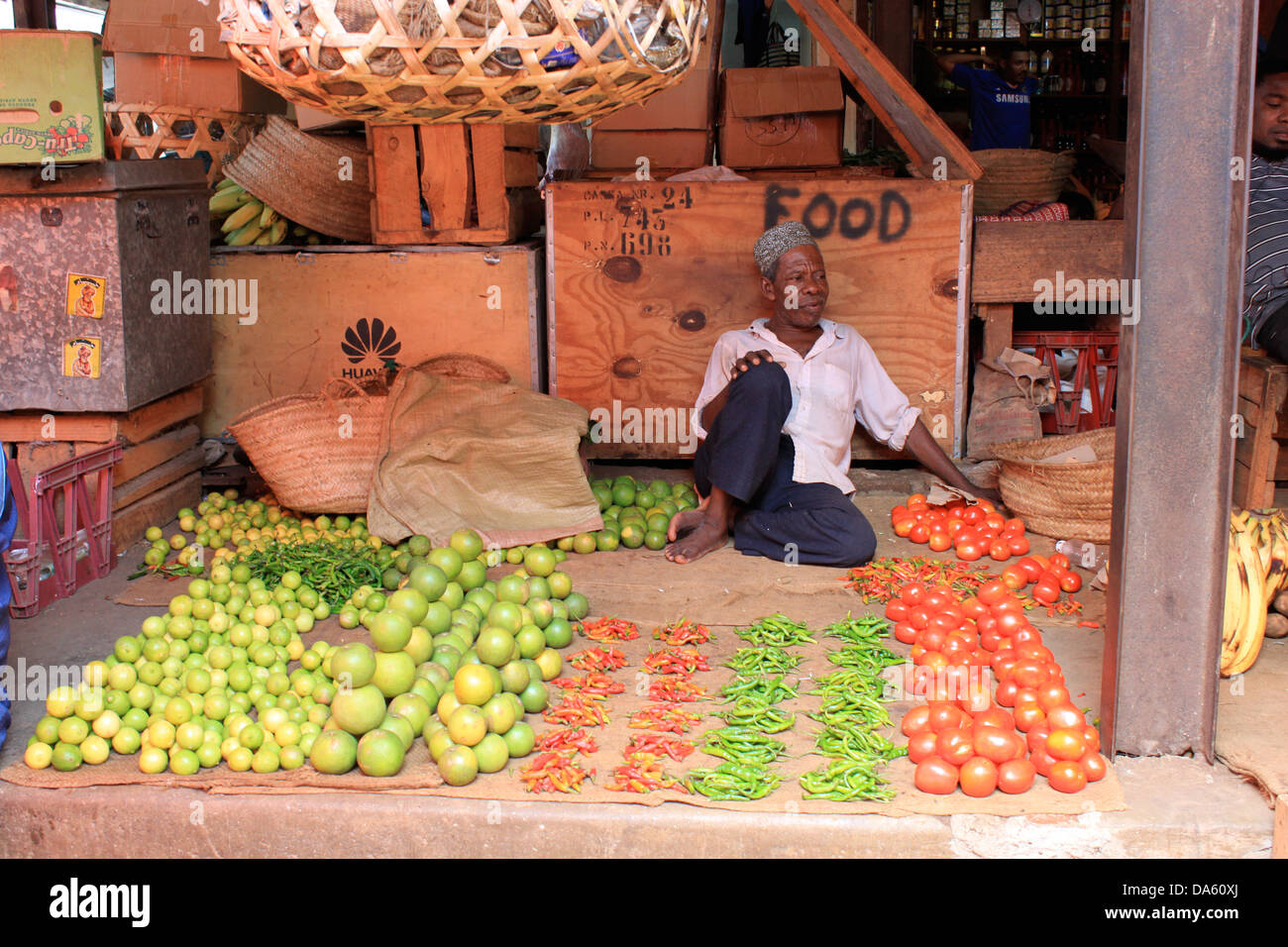 Vegetable seller hi-res stock photography and images - Alamy