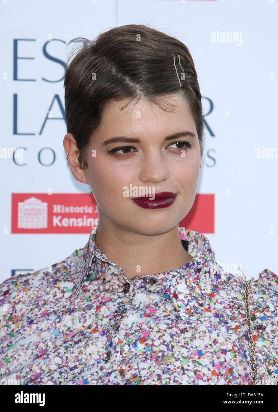 PIXIE GELDOF FASHION RULES EXHIBITION KENSINGTON PALACE LONDON ENGLAND ...