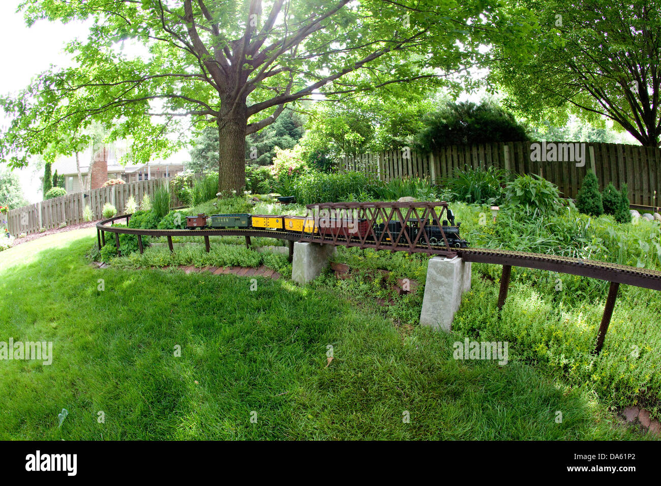 Miniature railroad yard hi-res stock photography and images - Alamy