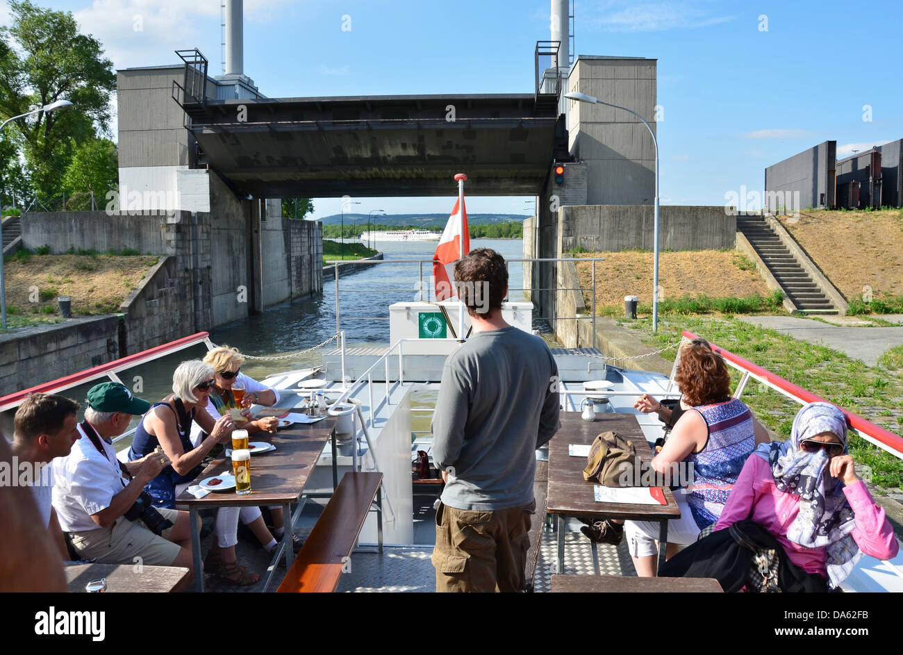 Visiting Vienna by boat is a great experience which takes you through a ...