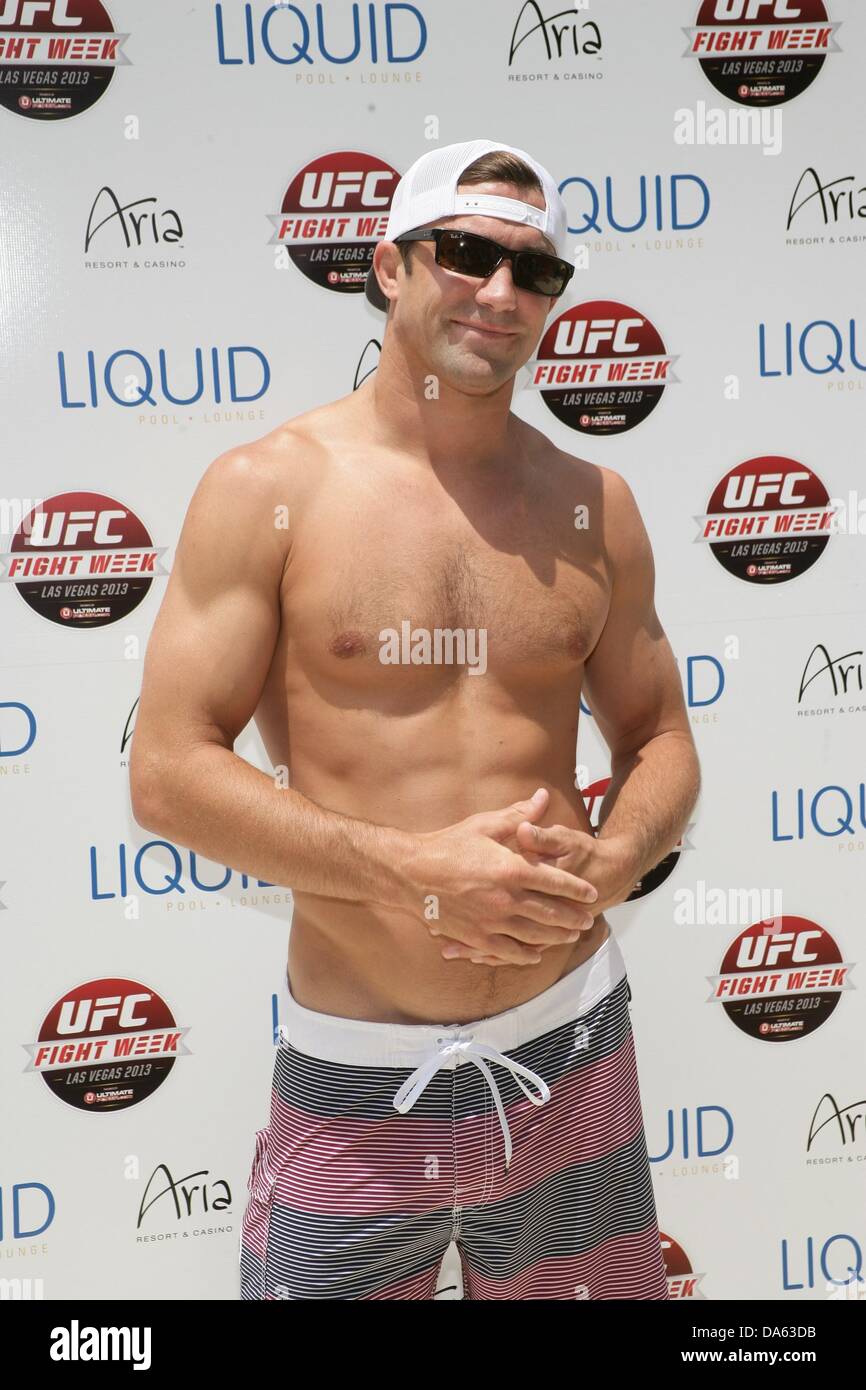 Las Vegas, NV. 4th July, 2013. Luke Rockhold at arrivals for Official ...