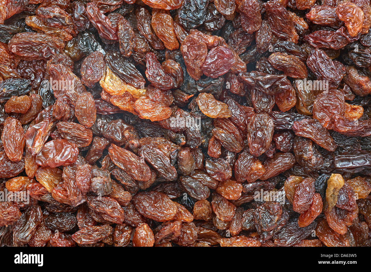 Dried grapes sweet organic raisins hi-res stock photography and images ...