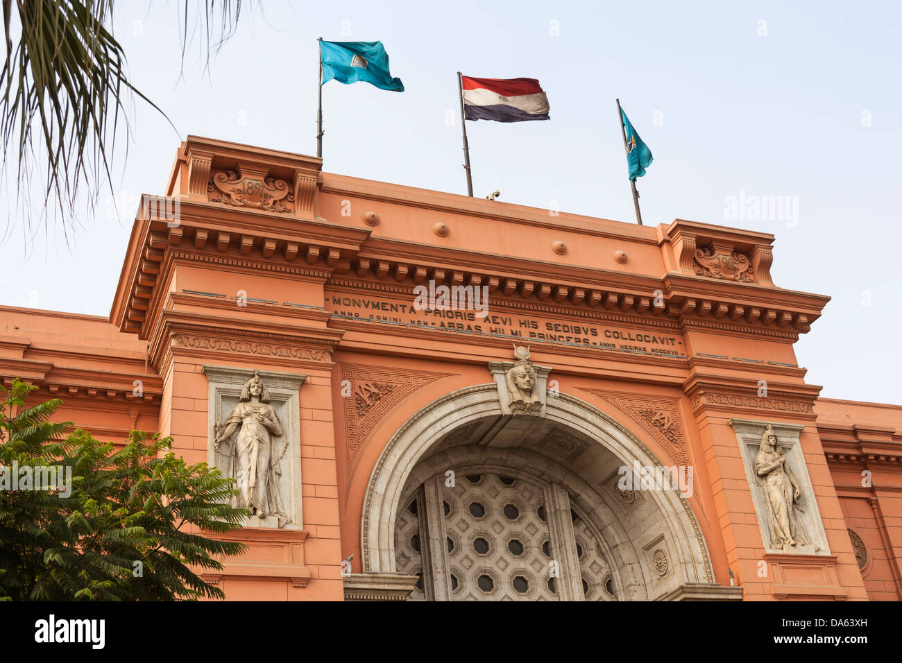 Front entrance of the Egyptian Museum, also known as Museum of Egyptian ...