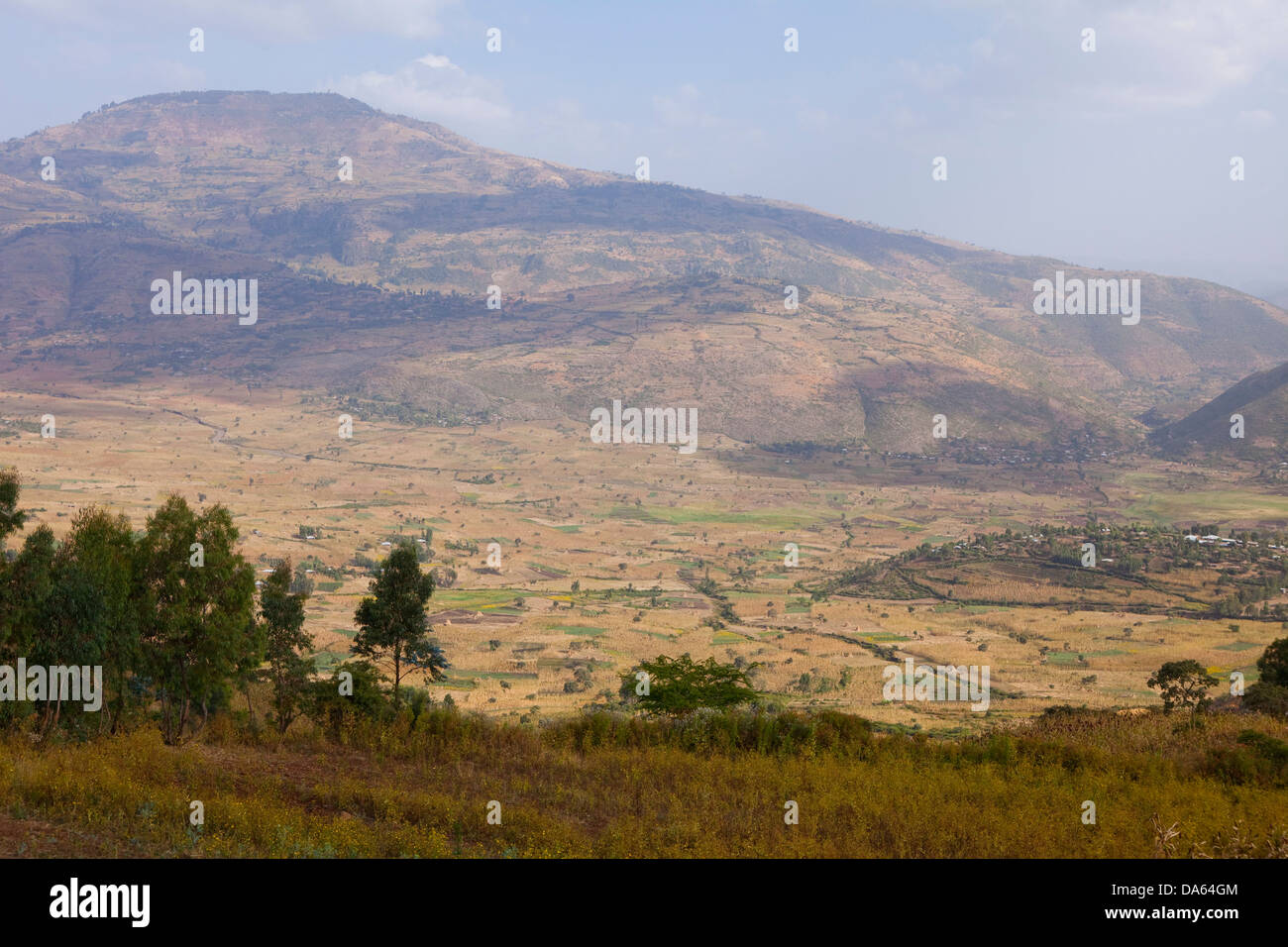 Agriculture, terraces, highland, Africa, scenery, landscape ...