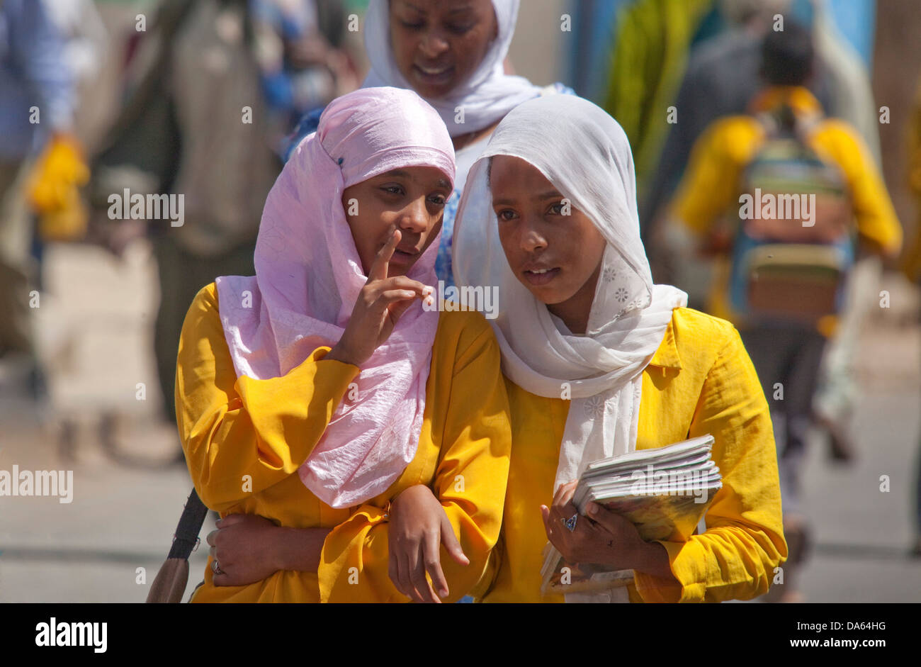 People, Harar, Ethiopia, UNESCO, world cultural heritage, Africa, town ...