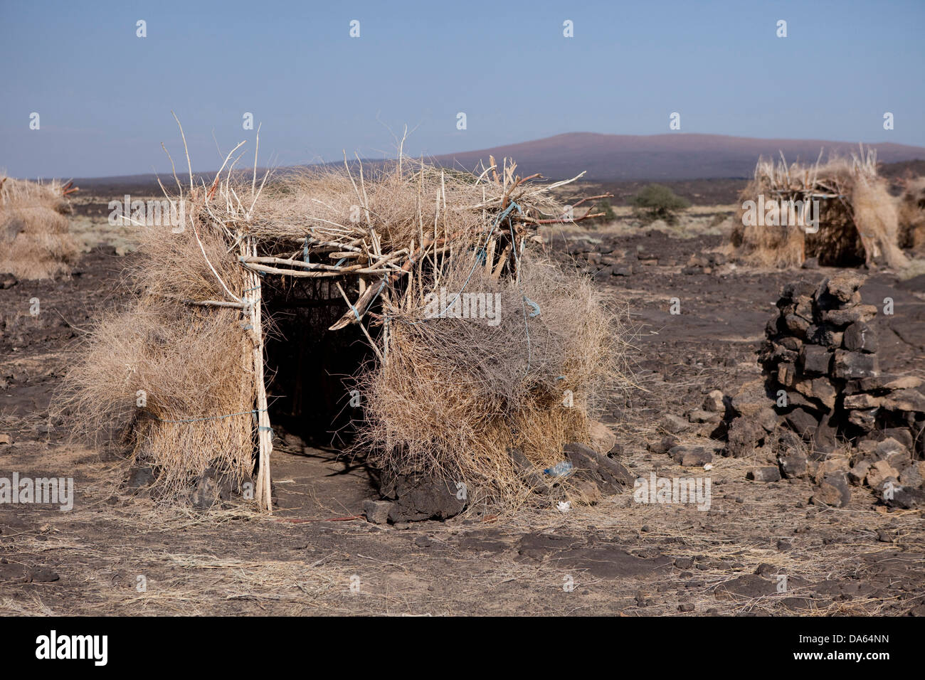 Volcano, Ertale, volcanical, Africa, mountain, mountains, nature, lava ...