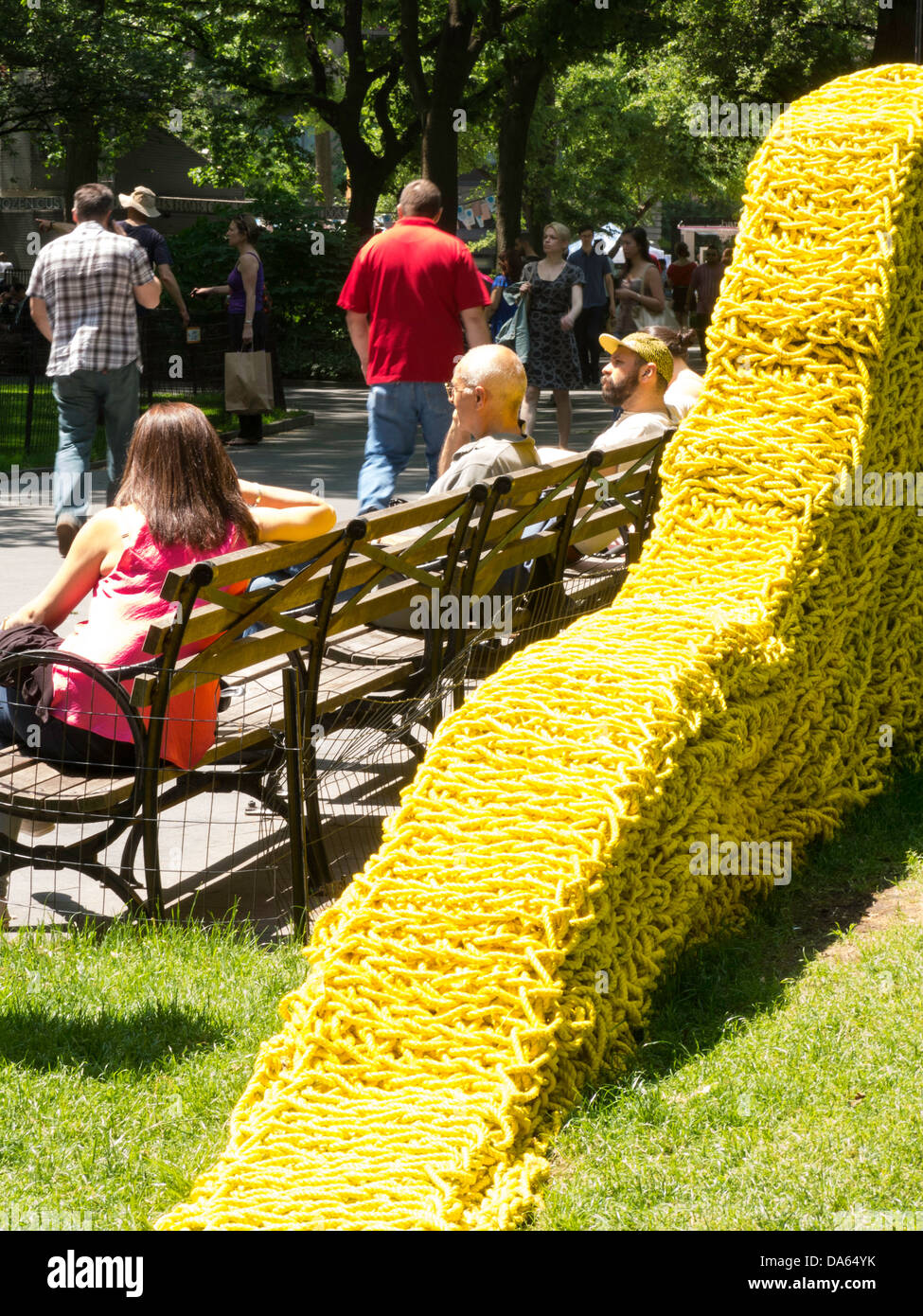 Red, Yellow and Blue Monumental Installation, Madison Square Park, NYC ...