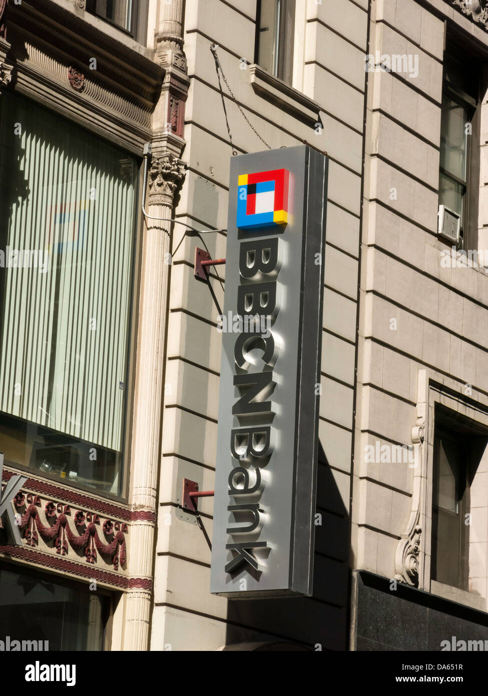 BBCN Bank Branch Sign, Korea Way, 32nd Street, NYC Stock Photo - Alamy