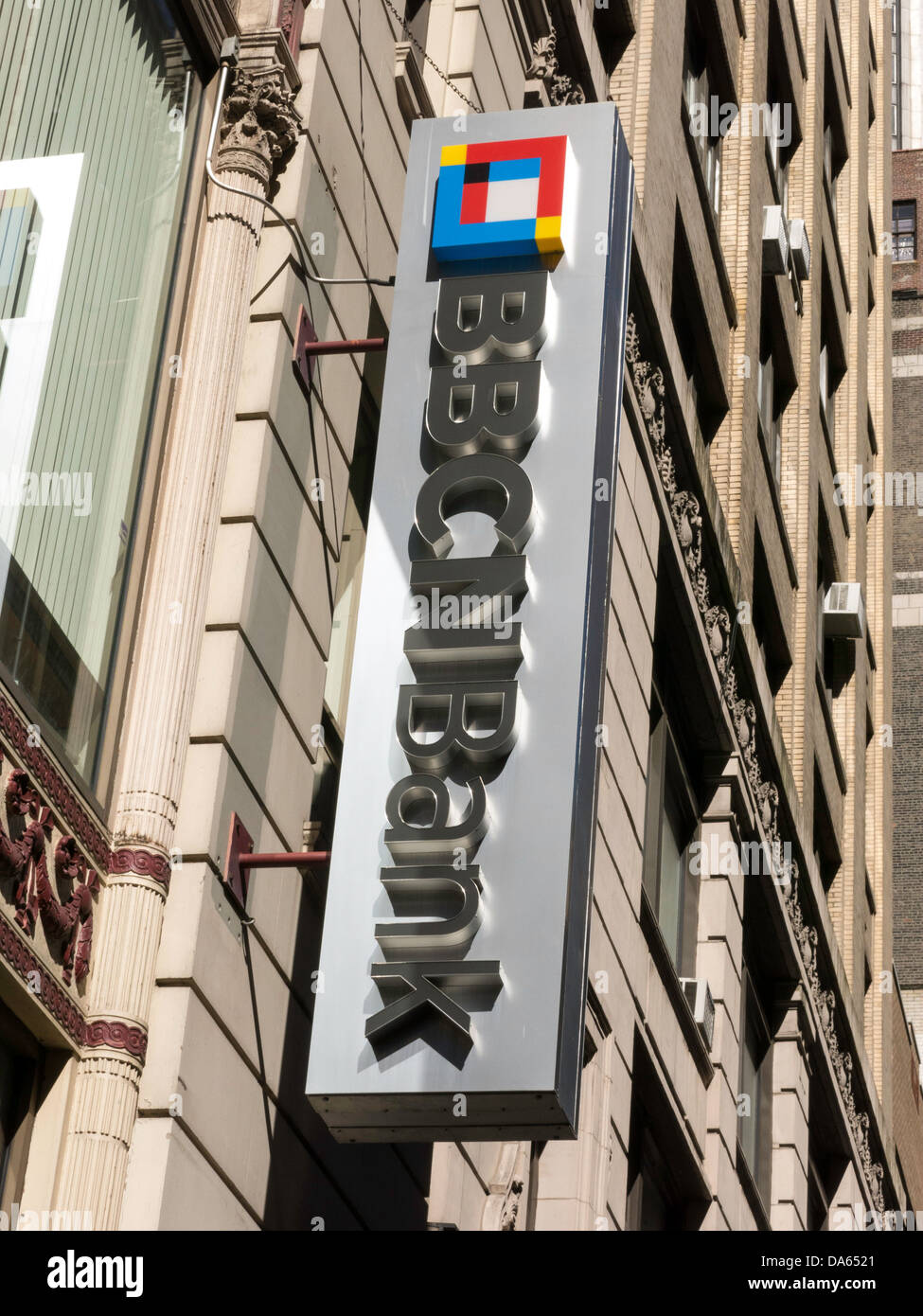 BBCN Bank Branch Sign, Korea Way, W. 32nd Street, NYC Stock Photo - Alamy