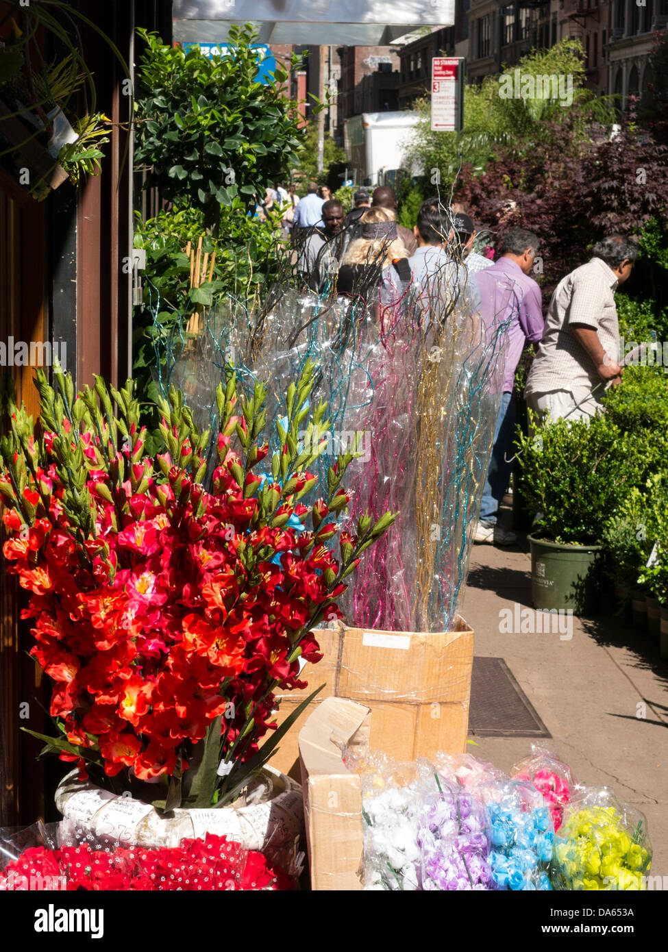 Flower District in Chelsea, NYC Stock Photo - Alamy