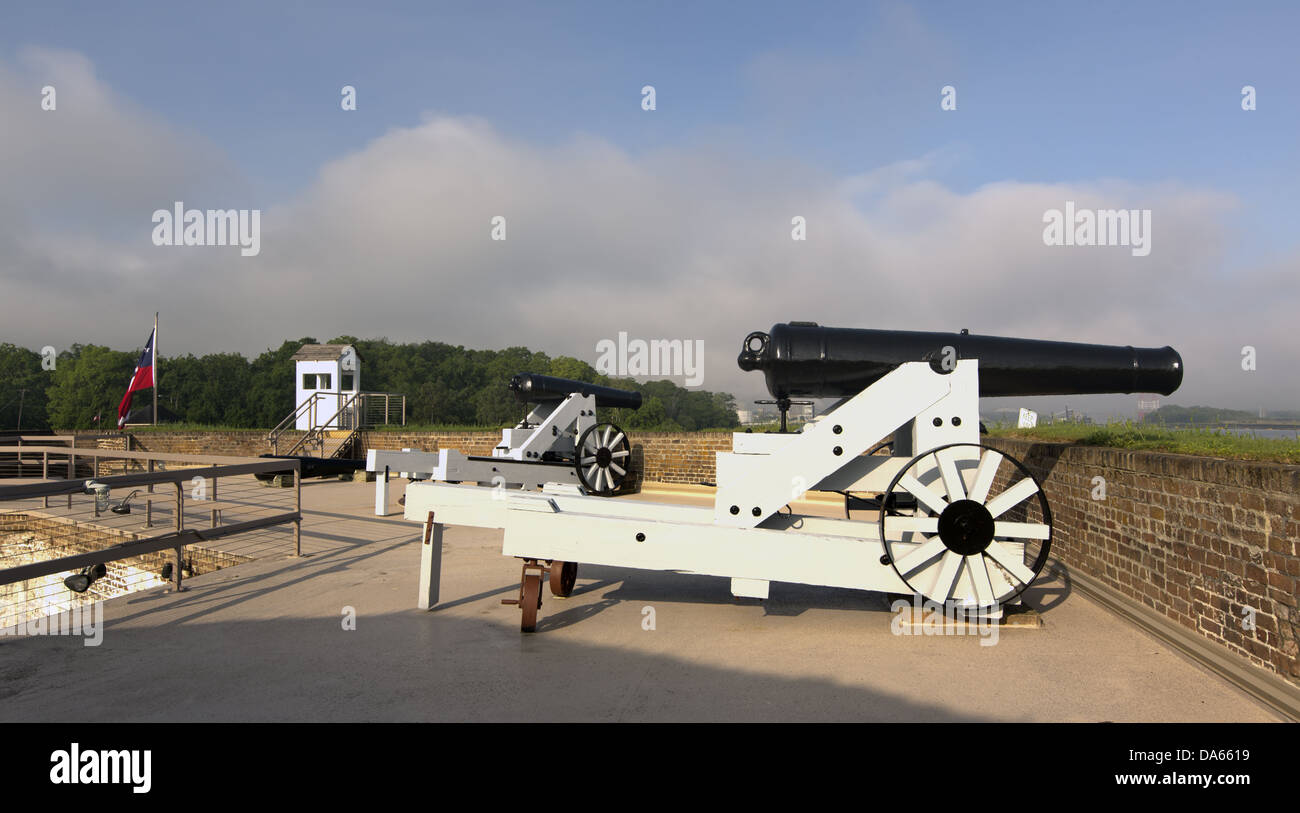 Old fort jackson savannah hi-res stock photography and images - Alamy