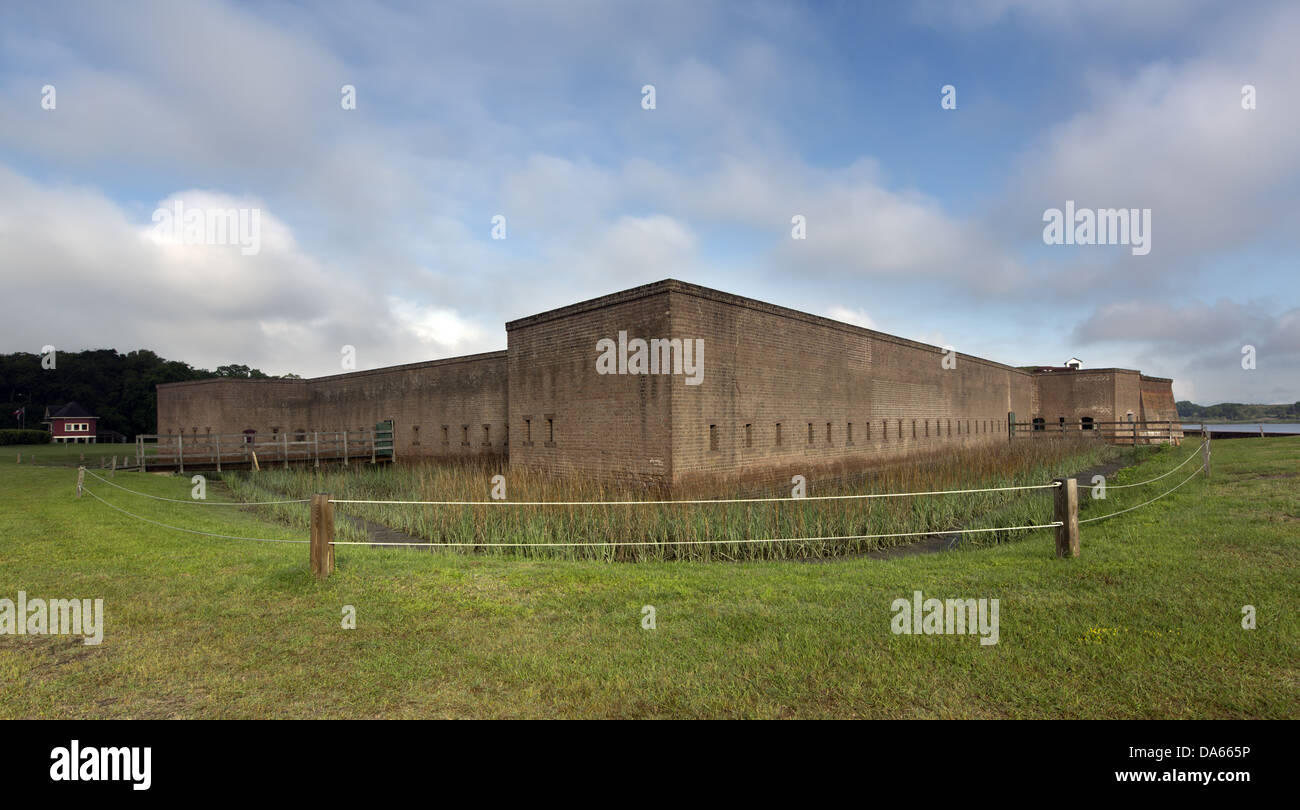 Fort James Jackson also know as Fort Jackson & Old Fort Jackson is ...