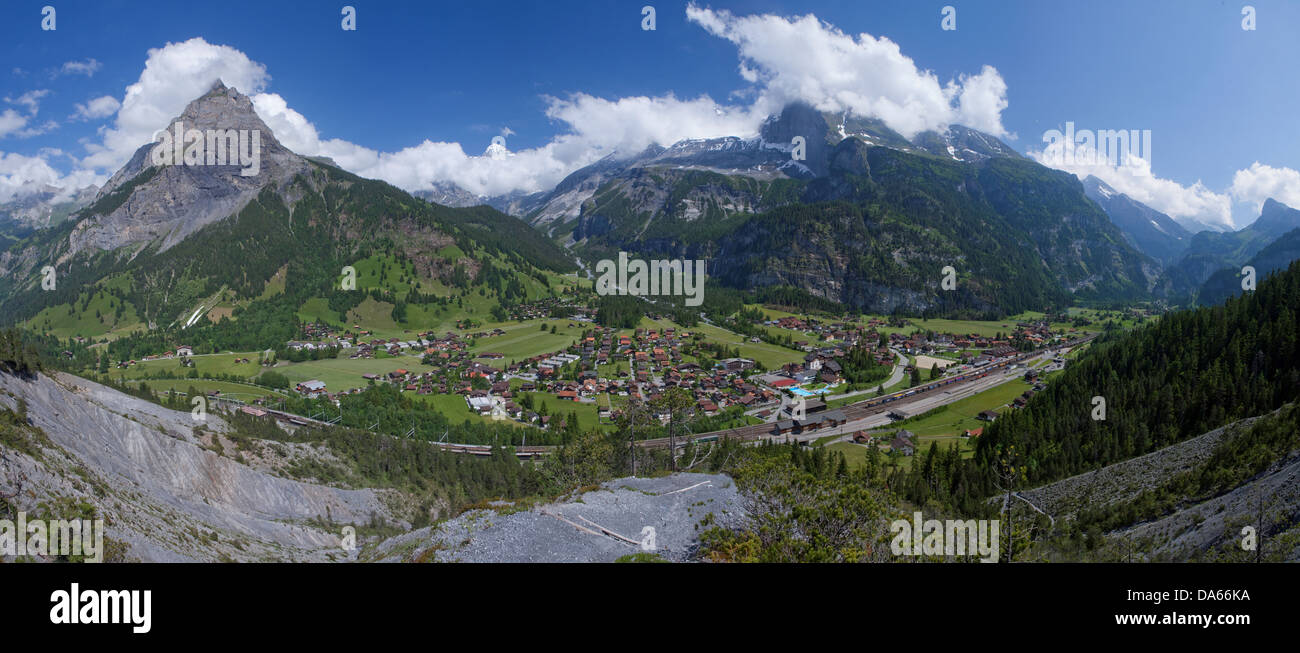 Kandersteg train station hi-res stock photography and images - Alamy