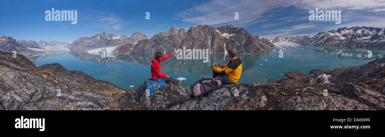 Sermiligaaq, walking, hiking, view, Karale, Knut Rasmussen, Rasmussen ...