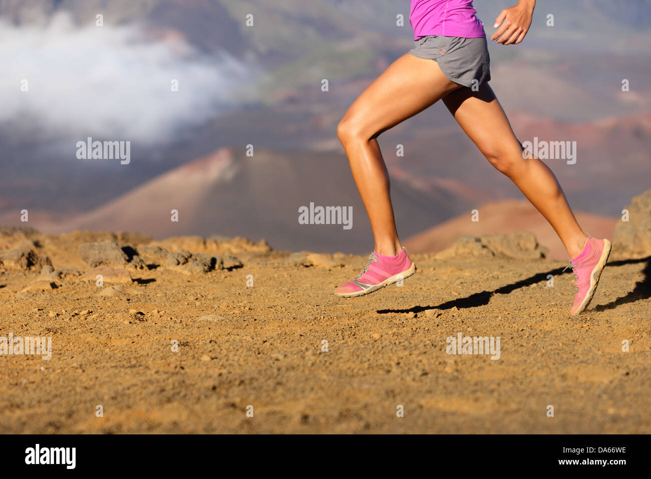 Cross country barefoot hi-res stock photography and images - Alamy