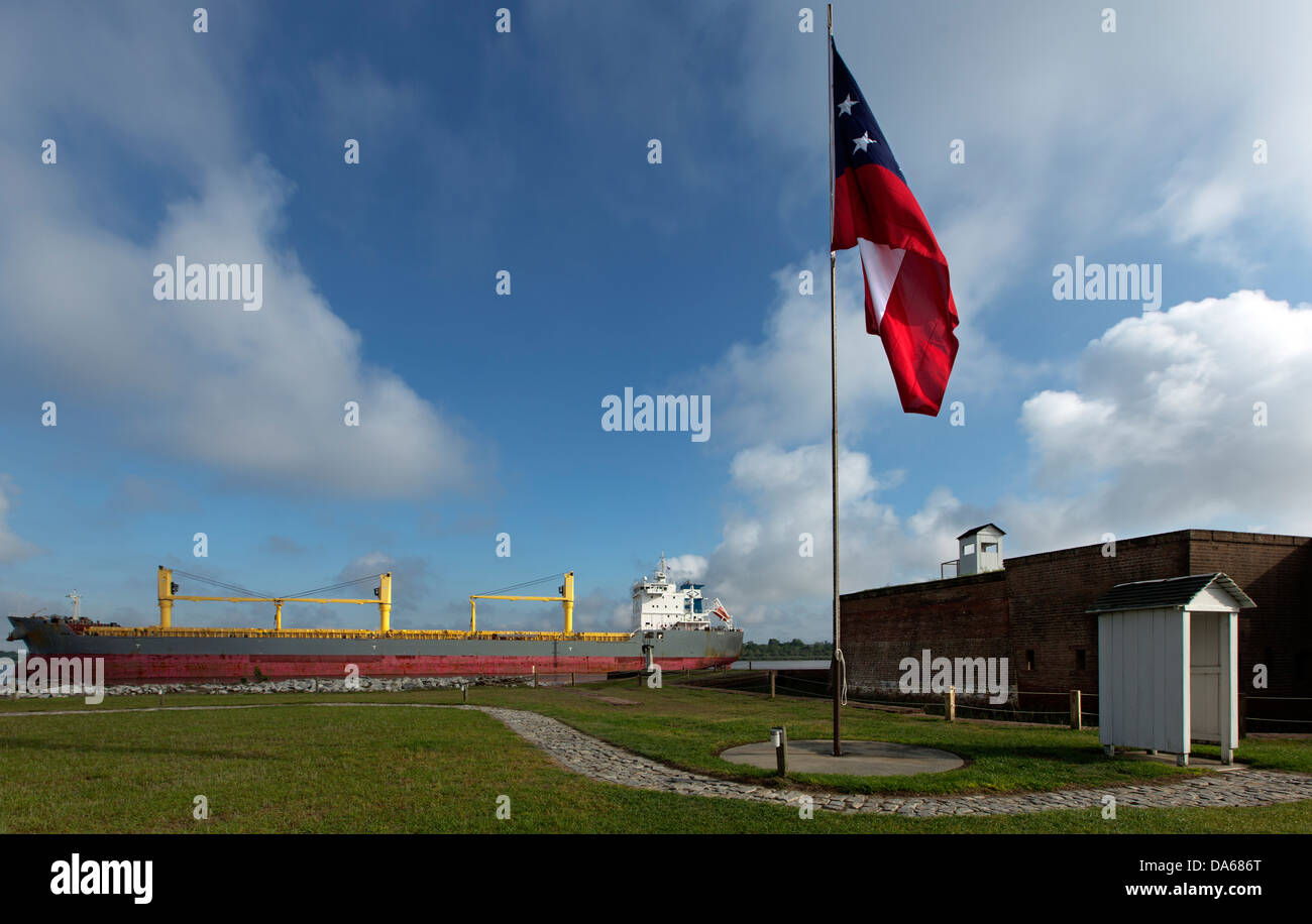 Fort James Jackson also know as Fort Jackson & Old Fort Jackson is ...