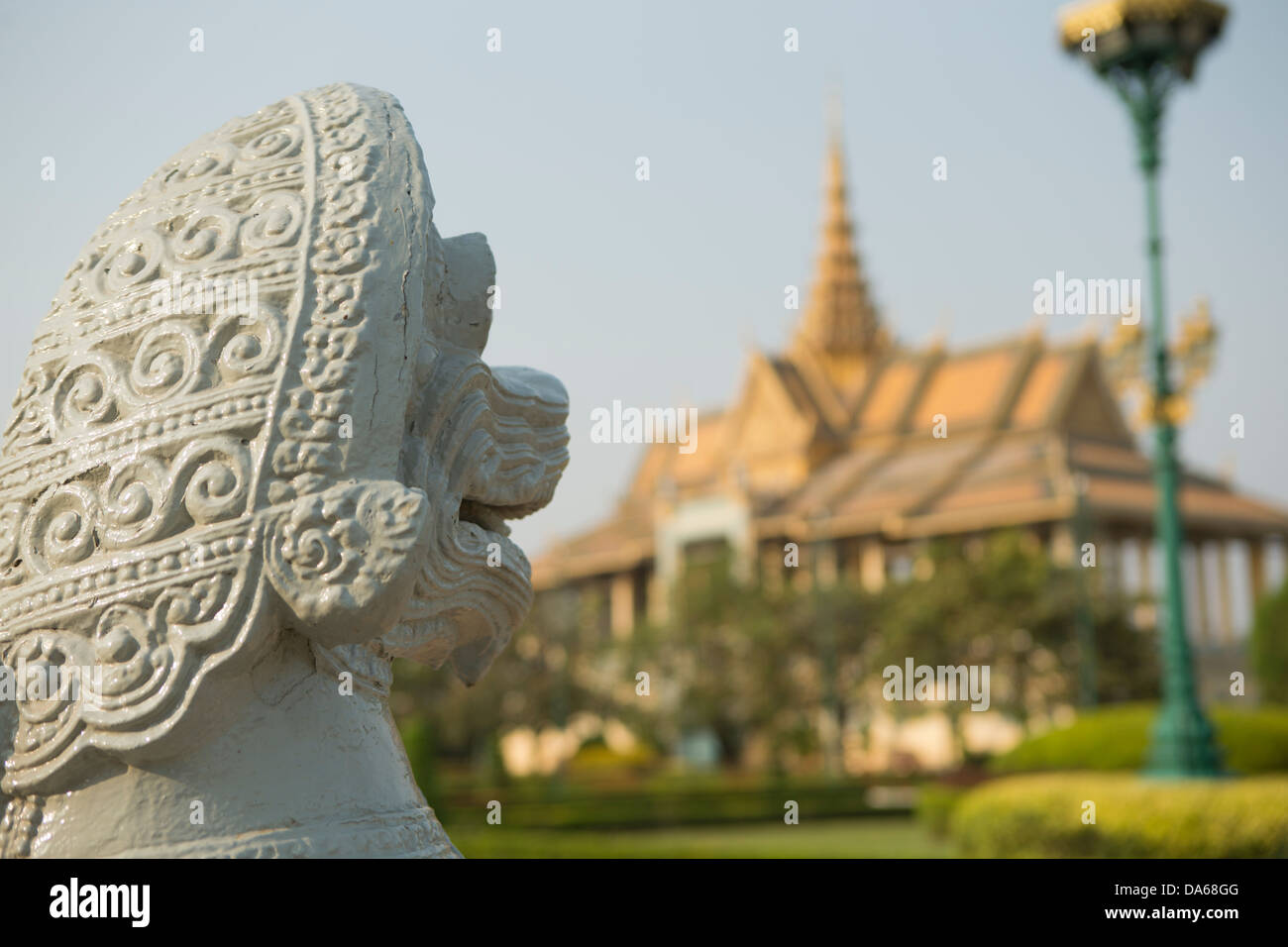 Cambodia Asia Phnom Penh Royal Palace King Khmer Stock Photo - Alamy