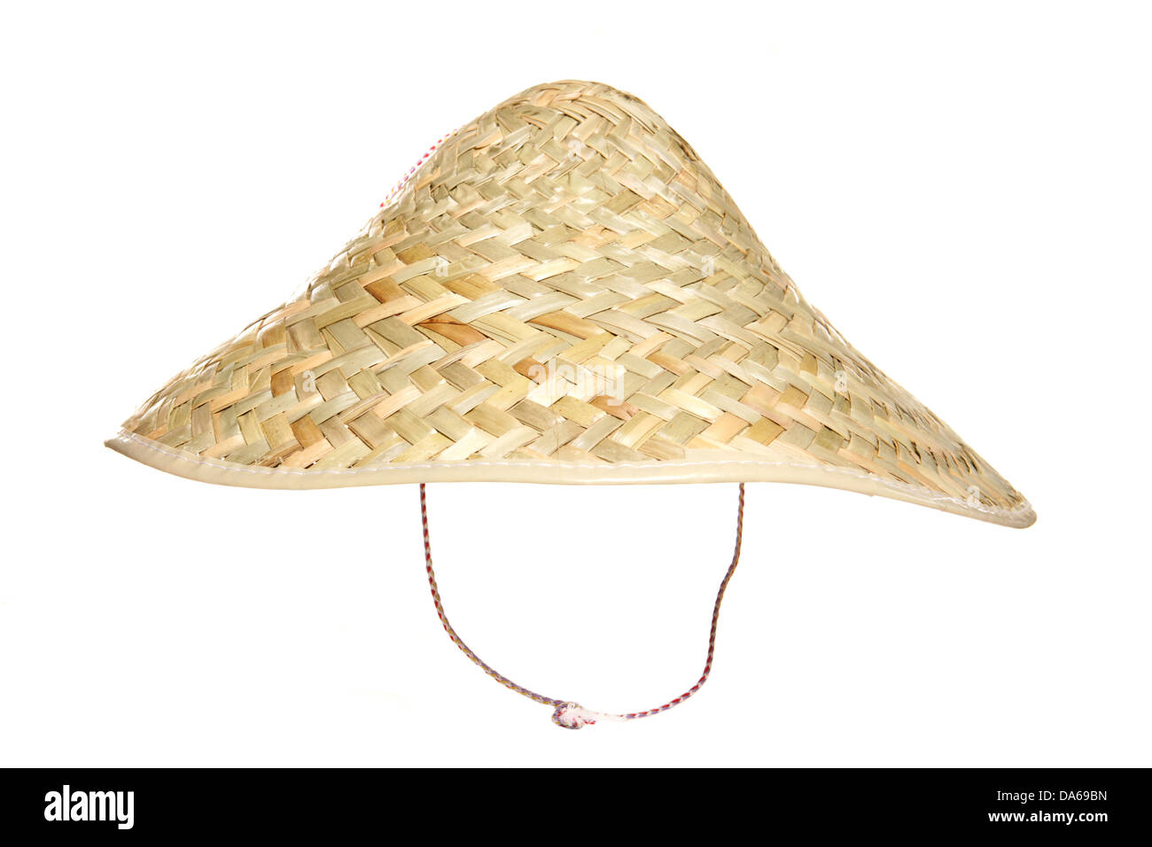 Chinese oriental hat studio cutout Stock Photo - Alamy