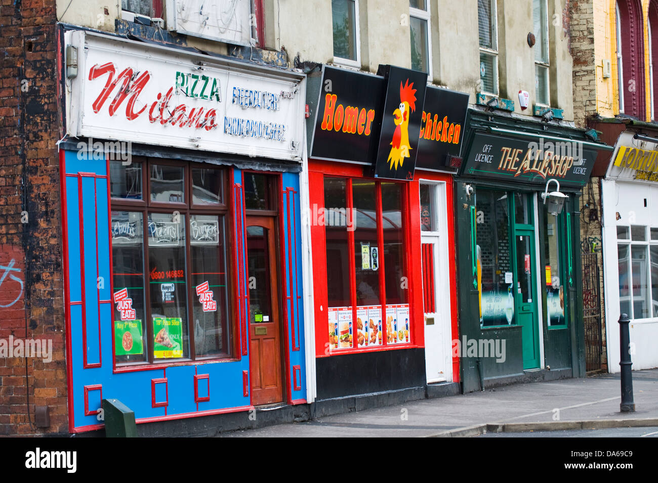 Takeaway Uk Shops High Resolution Stock Photography and Images - Alamy