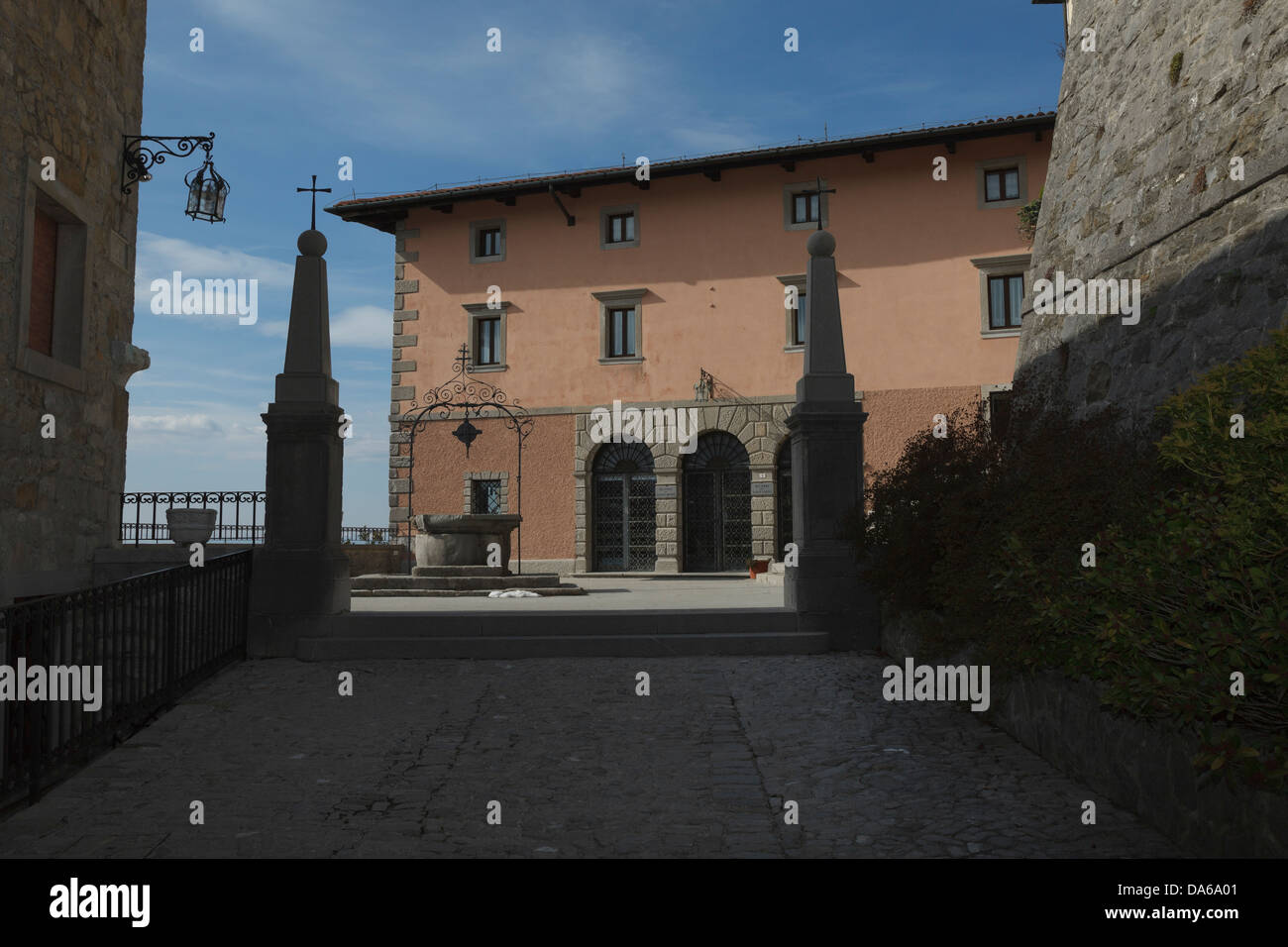 Lights and shadows of Castelmonte, Friuli,Italy Stock Photo - Alamy