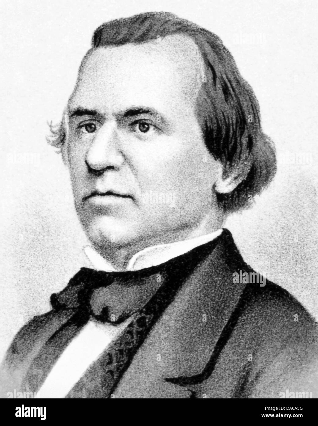 Vintage portrait of andrew johnson hi-res stock photography and images - Alamy