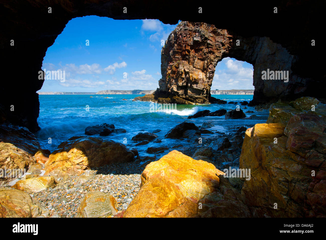 Point de Dinan, France, Europe, Brittany, department Finistère ...