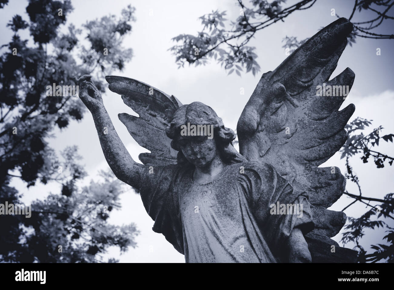 Angel with broken wing hi-res stock photography and images - Alamy