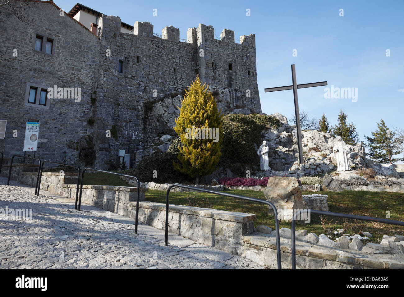 Castelmonte, outside the fortified village,Friuli,Italy Stock Photo - Alamy