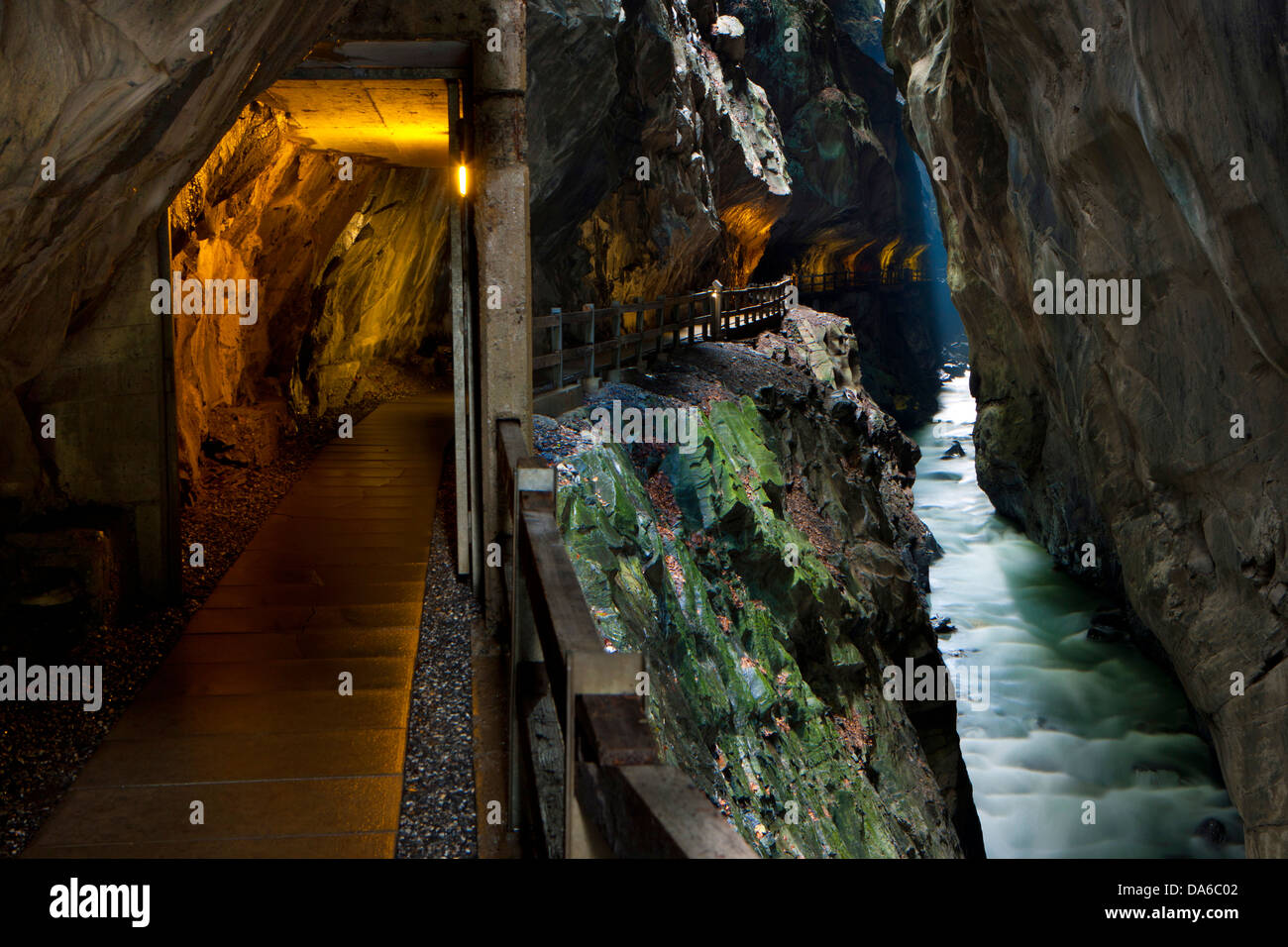 Tamina canyon hi-res stock photography and images - Alamy