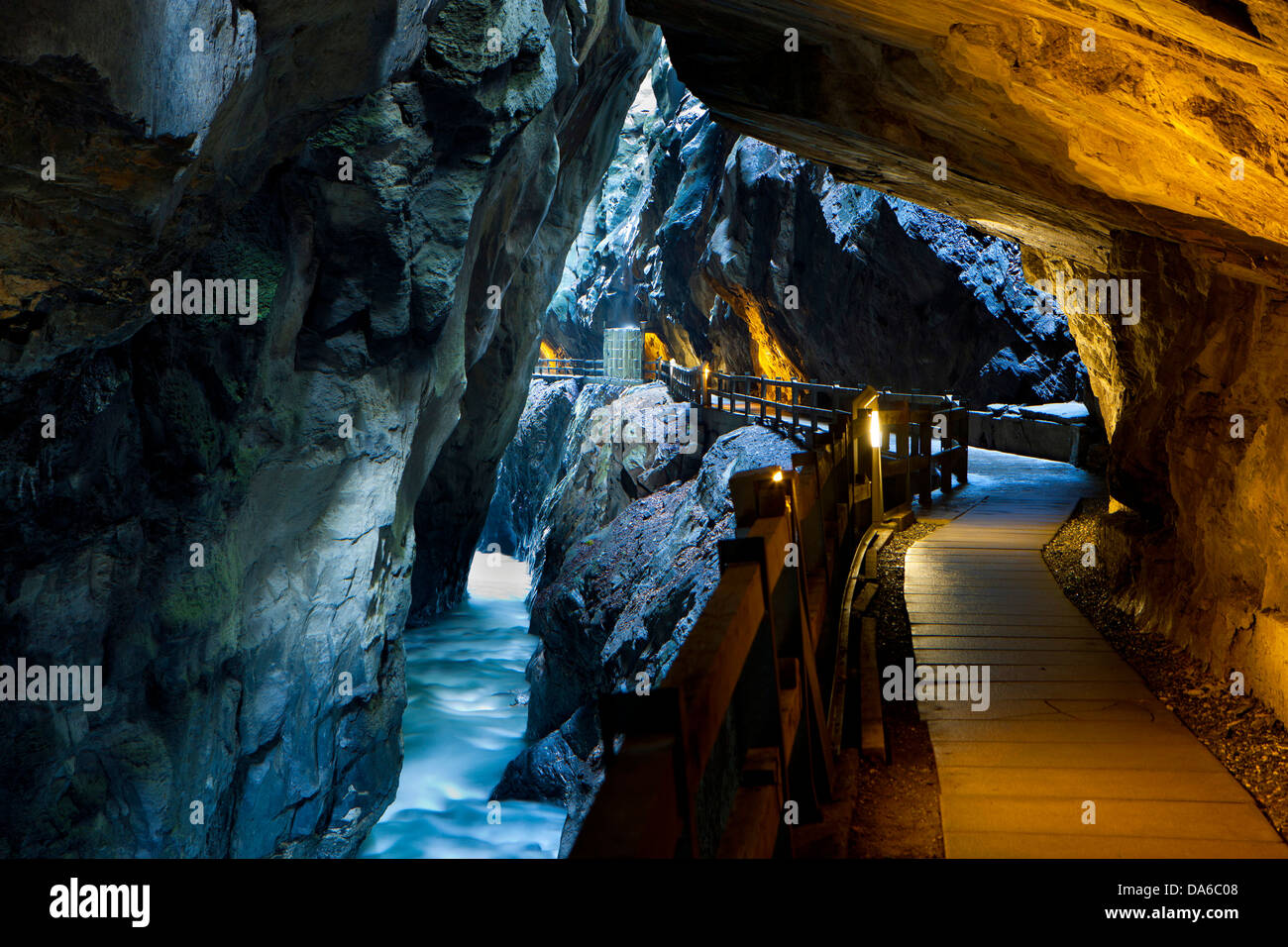 Tamina canyon hi-res stock photography and images - Alamy