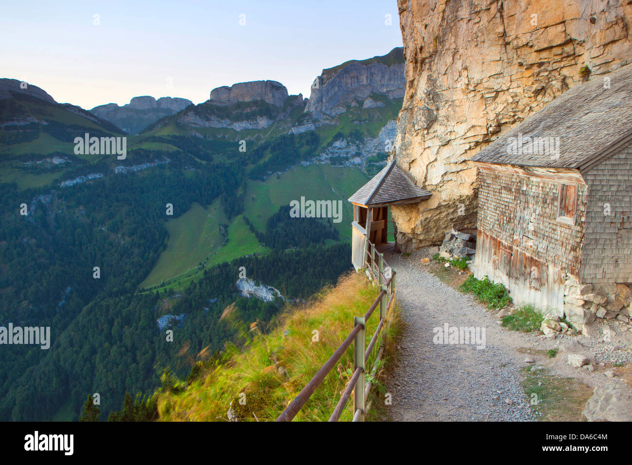 Äscher, Aescher, Switzerland, Europe, canton, Appenzell, Innerrhoden ...