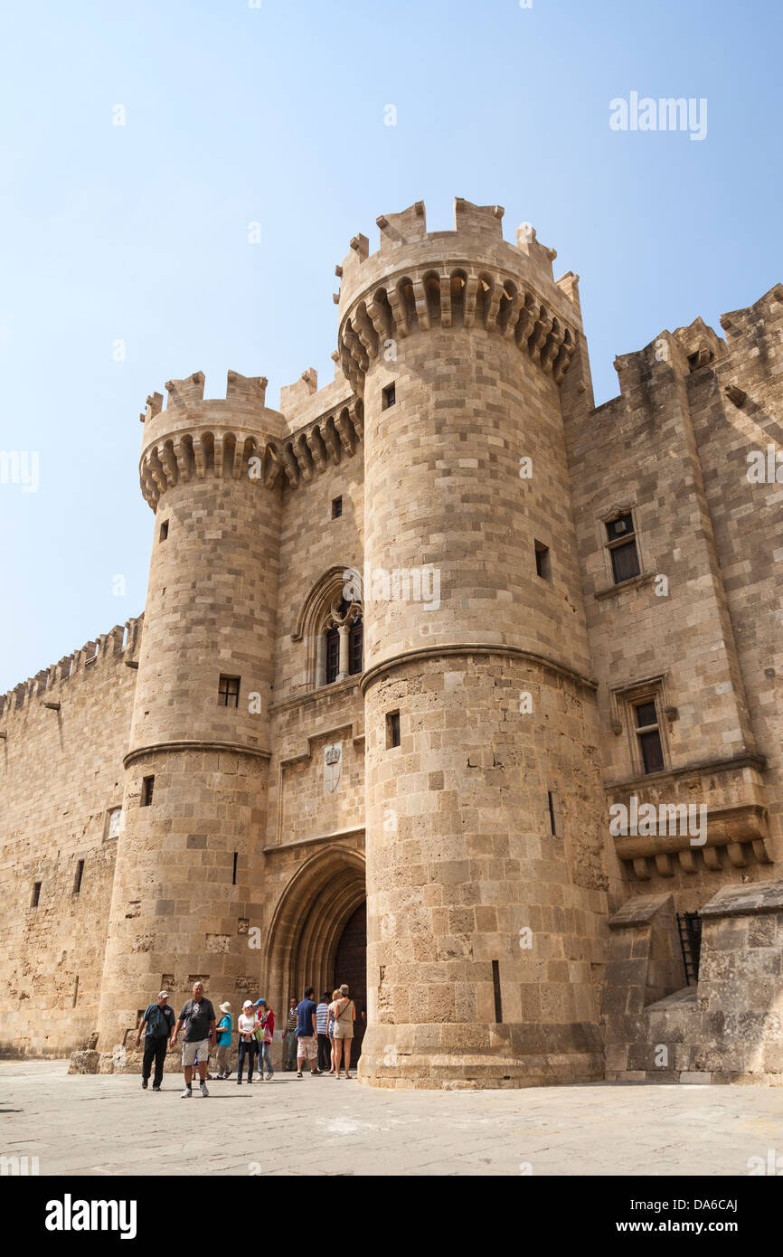 Palace of the Grand Master of the Knights of Rhodes, Rhodes old town ...