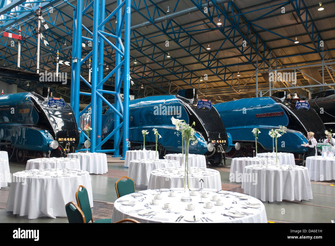 Great Gathering of A4 class steam locomotives at National Railway ...