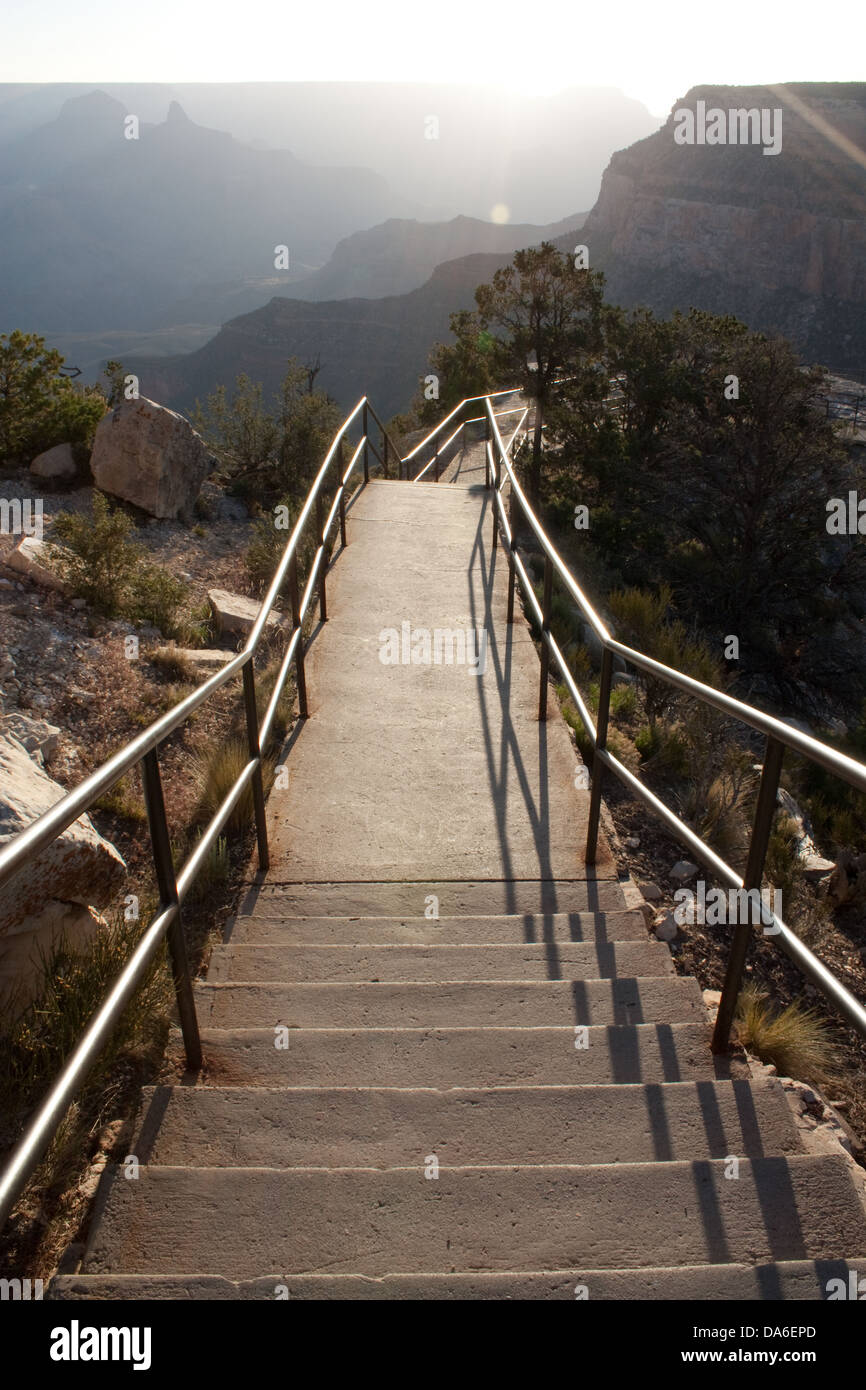 Canyon steps hi-res stock photography and images - Alamy