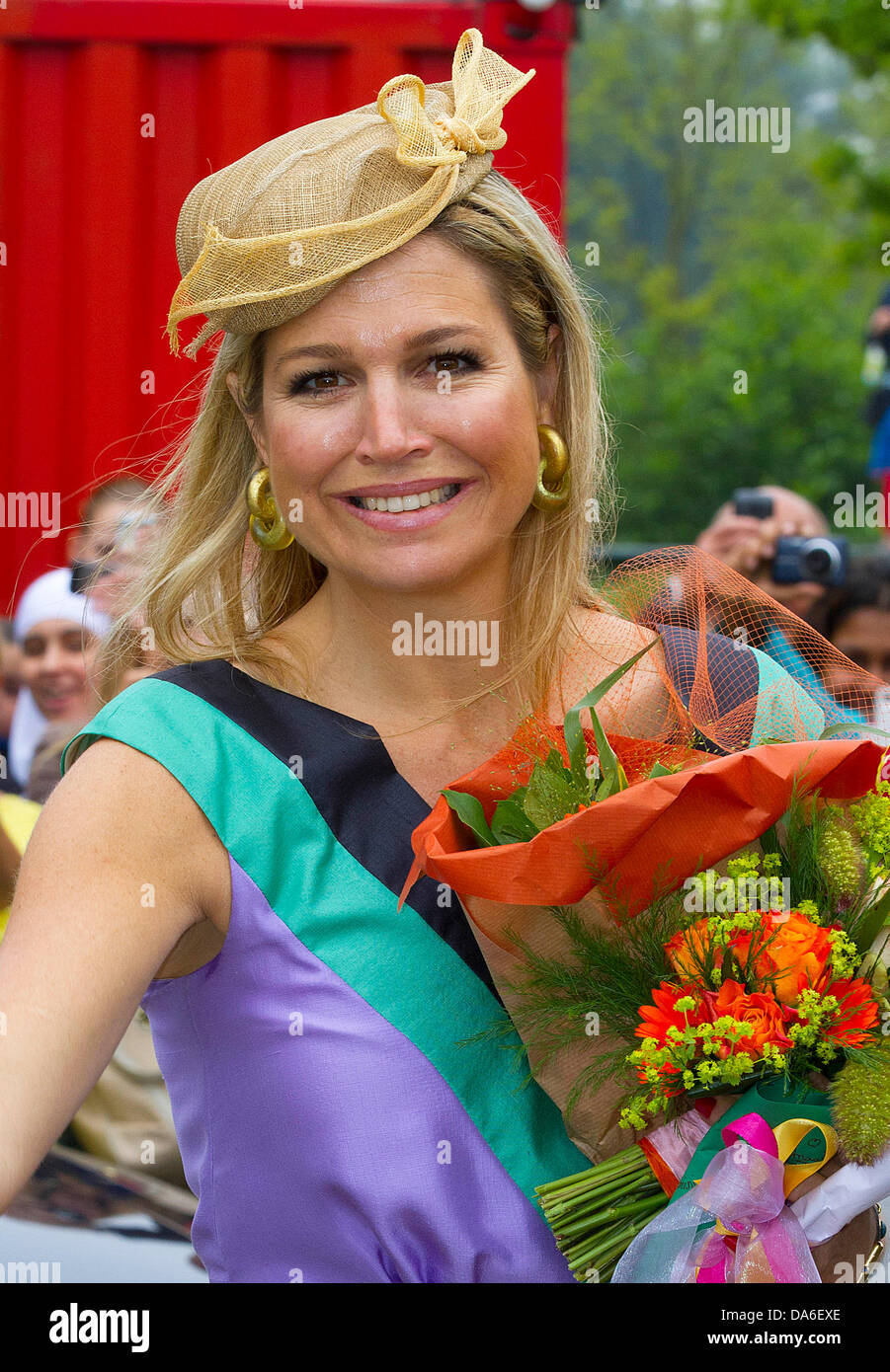 Utrecht, Netherlands. 05th July, 2013. Dutch Queen Maxima attends the ...