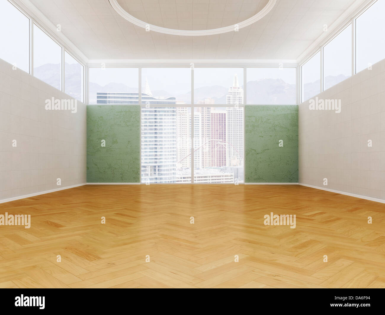 Empty room, loft Stock Photo - Alamy